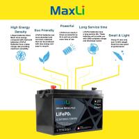 China 3000 cycles IP65 1280Wh 12V 100Ah LiFePO4 Battery for RV Marine for sale