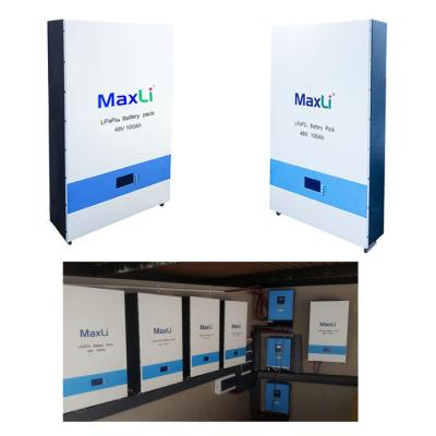 China RS232 RS485 Solar LiFePO4 Battery 5Kwh 7.5Kwh 10Kwh Power Wall for sale