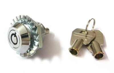 China MA24 Tubular key Push cam Lock for LED advertisement Big tubular key plunger cam lock for sale