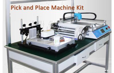 China Small SMT Pick And Place Machine Kit with Stencil Printer CHMT36 LED Mounting Machine for sale