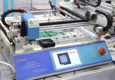 China Desktop SMT Automatic Placement Machine Linux System Vision Camera Touch Screen 12000 CPH for sale