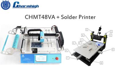 China High Precision Manual Solder Paste Printer with Pick and Place Vision System SMT for sale