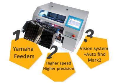 China CHMT530P Vision + Mark2 with Yamaha Feeder SMT Pick and Place Machine Surface Mouting for sale