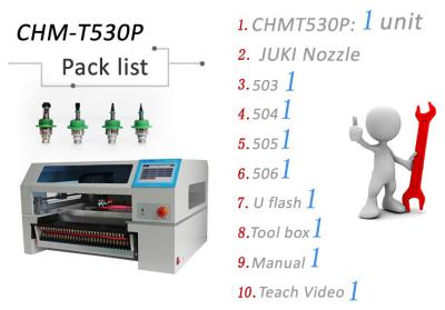 China High Speed SMT Pick and Place Machine With Pneumatic Feeder Vision System for sale
