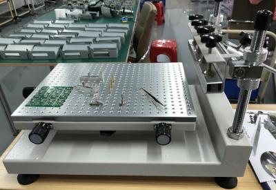 China High Precision Manual SMT Stencil Printer 3040 Solder Paste Printing Machine for sale