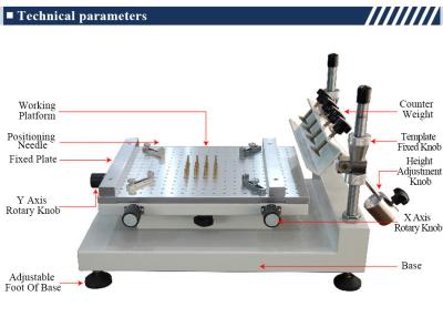 China High accuracy silk printing machine 3040 (300*400mm) DIY SMT prototyping line for sale