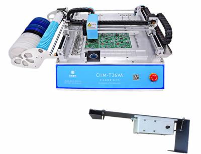 China CHMT36VA Pick and Place Machine with Vibration Feeder 0402-5050 QFN for sale