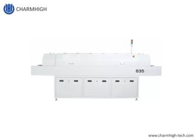 China SMT Reflow Oven 12 Temperature Zones 2200x400mm PCB Soldering Machine 635 for sale