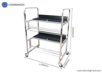 China Storage Feeder Cart for FUJI NXT Electric SMT Feeder Trolley Aluminum Alloy 48-Slot for sale