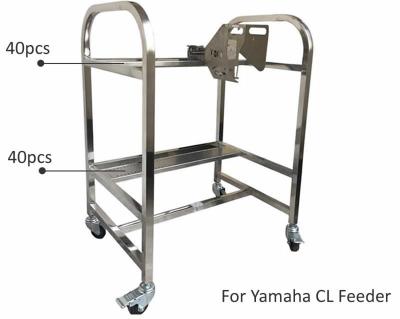 China SMT Feeder Storage Cart Feeder Trolley for Yamaha YV Machine 80 Slot Capacity for sale