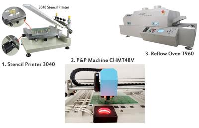 China Manual Pick and Place Machine for SMT Production Line PCB Manufacturing Equipment for sale