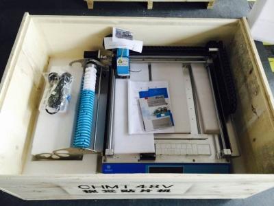 China Small Desktop SMT Pick and Place Machine with Vision System LED SOP QFN for sale