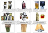 China Printed Custom Plastic Green Tea Bag, Flat Bottom Metalized Skinny Tea Packing Pouches Metalized Zipper Pouches Stand Up for sale