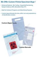 China Medical packaging bags, SPECIMEN BIOHAZARD bag, LAB bags, LAB supplies, self seal bag, adhensive SEAL BAGS, HOSPITAL PAC for sale