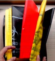 China Biohazard Waste Bags, Biohazard Garbage, Waste Disposal Bag, Blue bags, sacks for sale