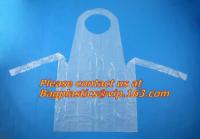 China Disposable aprons, plastic apron, disposable, aprons, LDPE apron, HDPE apron, PE apron for sale