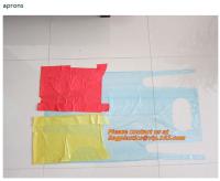 China plastic pe aprons, poly apron, ld disposable, aprons, LDPE apron, HDPE apron, PE apron for sale