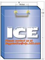 China Party Bags, Ice Bags, Wine Carrier, Ice Bags, Ice Cube Bags, Ice Packaging, 4 Mil Poly Bag for sale