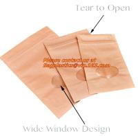 China Flat Bottom Clear Plastic Zipper Pouch For Snack Packing Food Bags For Rice Packaging, Reusable Stand Up Food Bags, Poly for sale