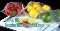 China custom food packaging plastic k bag, zipper bag, clear zip lock bag sealed plastic for sale