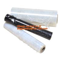 China Transparent cheap PE Stretch Film with different specifications, Plastic PVC stretch film for sale