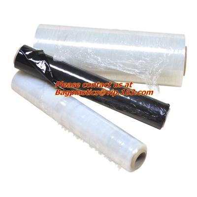 China jumbo roll wrap stretch film ,plastic film,stretch film with customized size, pe stretch for sale