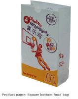 China Takeout bag, Take-away paper bag, Roasted chicken paper bags, Hamburger packing paper bags, Fried food packing bags, chi for sale