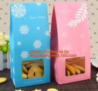 China Customize Translucent Window, Brown Greaseproof Kraft Paper Bag, Special Opp Window Bag, window bags, paper window bags, for sale