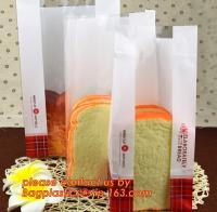 China Customize Translucent Window Brown Greaseproof Kraft Paper Bag Special Opp Window Shape, window bags, greaseproof paper for sale