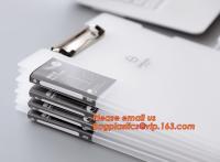 China PP Material Document Pocket File Folder, A4 pp file folder, clear clip file folder for sale