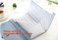 China new popular a4/letter size plastic pp poly Expandable Desk top file folder organizer for sale