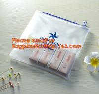 China Printed PVC LDPE k bags slider zip lock plastic bag, vinyl toiletry zipper bag pvc slider bag for sale