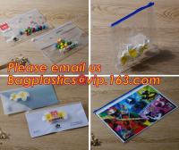 China Custom pvc slider bag for cosmetics, Custom pvc slider bag for stationery, A4 clear plastic pp document carrying file fo for sale