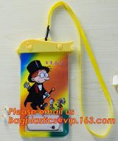 China Hot product Hign quality PVC universal custom logo mobile phone waterproof bag, waterproof bag bike holder waterproof bi for sale