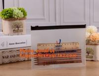 China Promotion Custom Clear PVC Vinyl Plastic Zipper Pencil Bag, popular students custom plastic zipper pvc pencil bag for sale