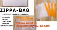 China Cheap Waterproof PE zipper lock file wallet bag with logo printing, cheap A4, A5, A6, B5 transparent plastic pe zip lock for sale