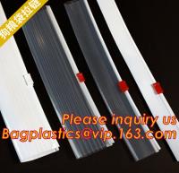 China bone zipper, concavo convex zipper, plastic flange zipper, waterproof airtight zipper, pe slider zipper for sale