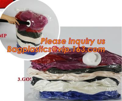China Space Savcer Vacuum Compressed Storage Bags, Vacuum Seal Cube Shape Storage Bag for Home Organizer for sale