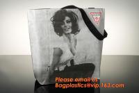 China Quality assured custom logo black ribbon handle luxury paper shopping bag, White Kraft Paper Purse Bag/White Kraft Paper for sale