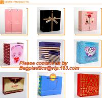 China custom Christmas kraft paper material with stamping logo shopping bag, paper shopping bag, shopping paper bag for sale