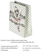 China Recycled Flat Handle Brown Krafts Paper Bags Custom, Christmas Paper Gift Bags, Kraft Paper Shopping Bag for sale