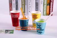 China Food use disposable plastic paper cup and coffee lids, pla cups,biodegradable paper cups with lids,100% compostable pape for sale