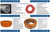 China Liquid PVC Layflat Discharge Tubing High Pressure Water Hose 40MM For Agriculture Project for sale
