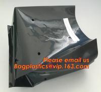 China cheap plastic black seedling planter tomatoes growing bags, seedling planter tomatoes growing for sale