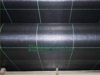 China PP ground cover,weed barrier Fabrics, weed mat in strawberry garden, Agricultural weed control pp woven grass mat, 70gsm for sale