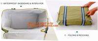 China custom polyester non woven cans thermal frozen food lunch insulated cooler bag for sale