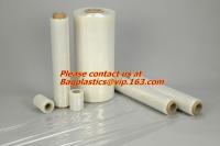 China PE Colored Shrink Wrap Stretch Film, PE Mini Stretch Banding Film, industrial stretch plastic cast packaging film for sale