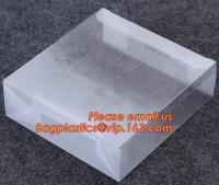 China PVC clear box clear plastic box Printed Plastic Packaging Box, Printed Custom Logo Paper plastic Packaging Boxes for sale