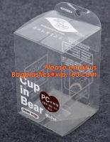 China transparent plastic box, High quality custom design logo printing clear plastic box wholsale,plastic packaging box,pet for sale