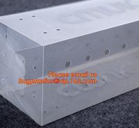 China Soft Crease Folding PVC Clear Plastic Box, Custom Design Clear Plastic Box , PVC Packaging Box , Plastic Packaging Box for sale